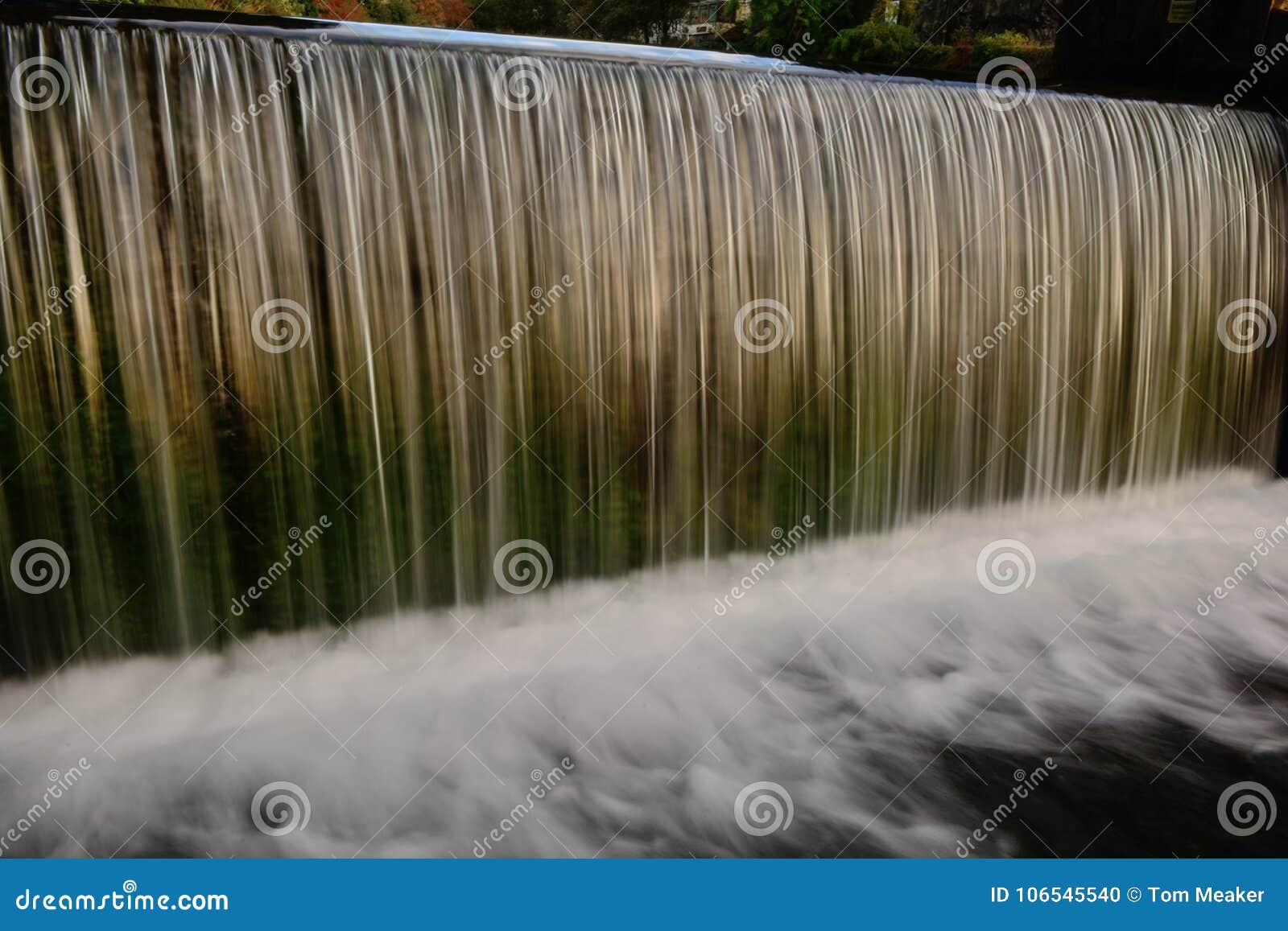 Waterfall at the Mill in Cheddar Gorge Stock Photo - Image of rural ...