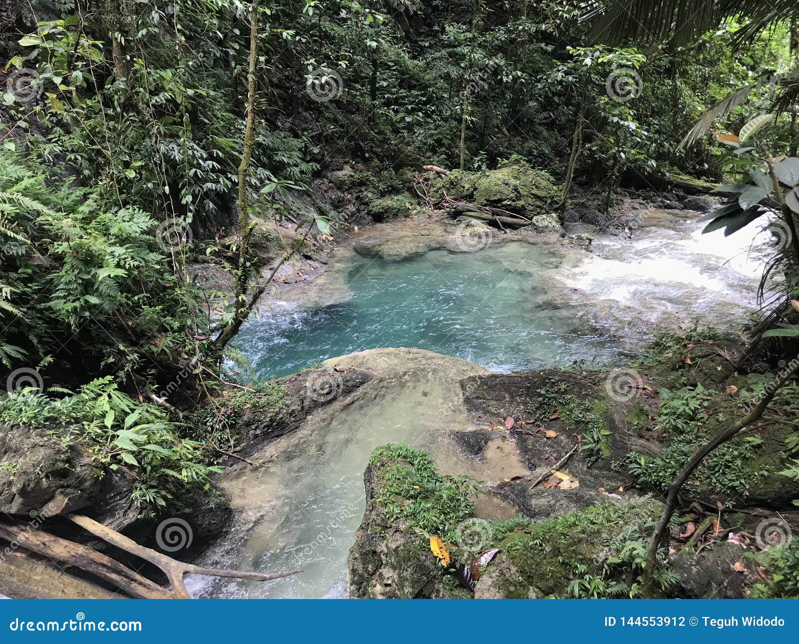Waterfall Nabire Papua Indonesia Stock Photo - Image of nabire ...