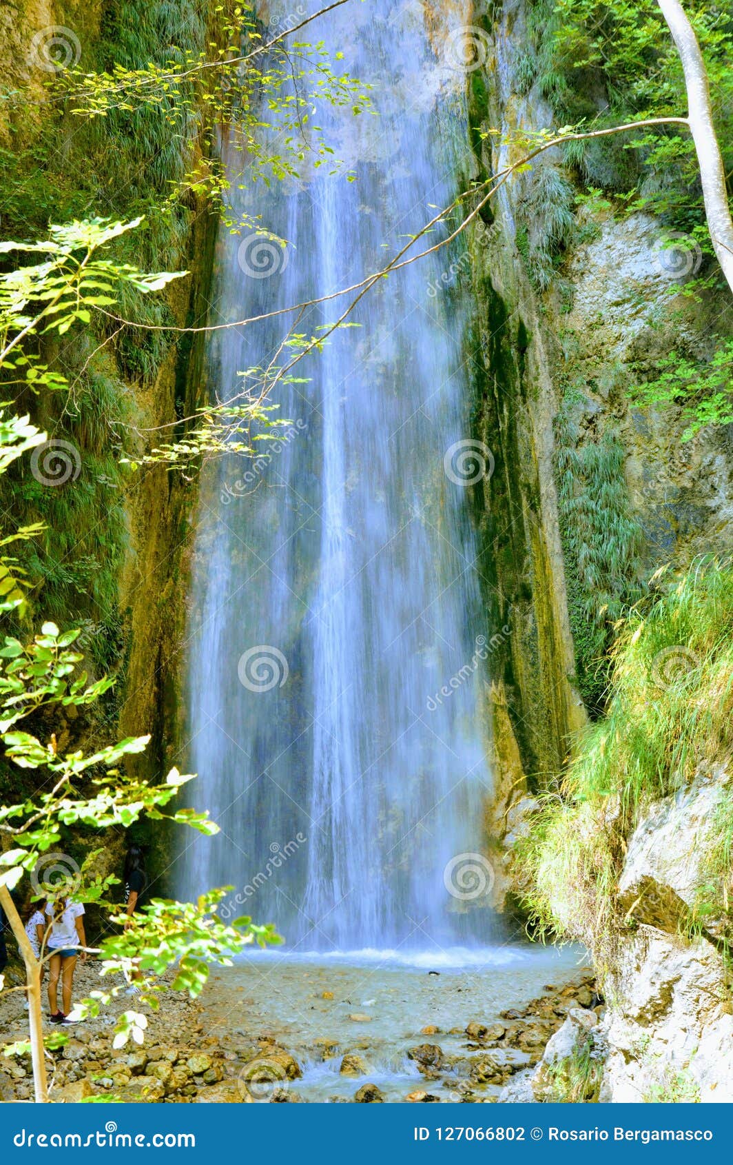 Waterfall Nature Rocks Water Stock Photo - Image of waterfall, nature ...