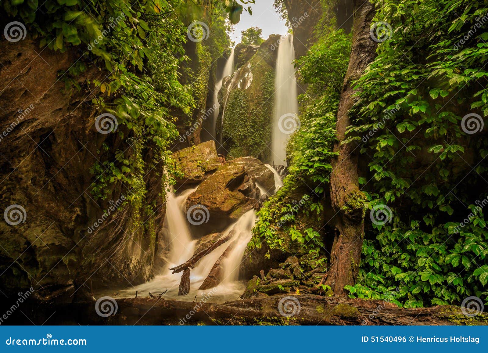 Waterfall stock photo. Image of nepal, long, waterfall - 51540496