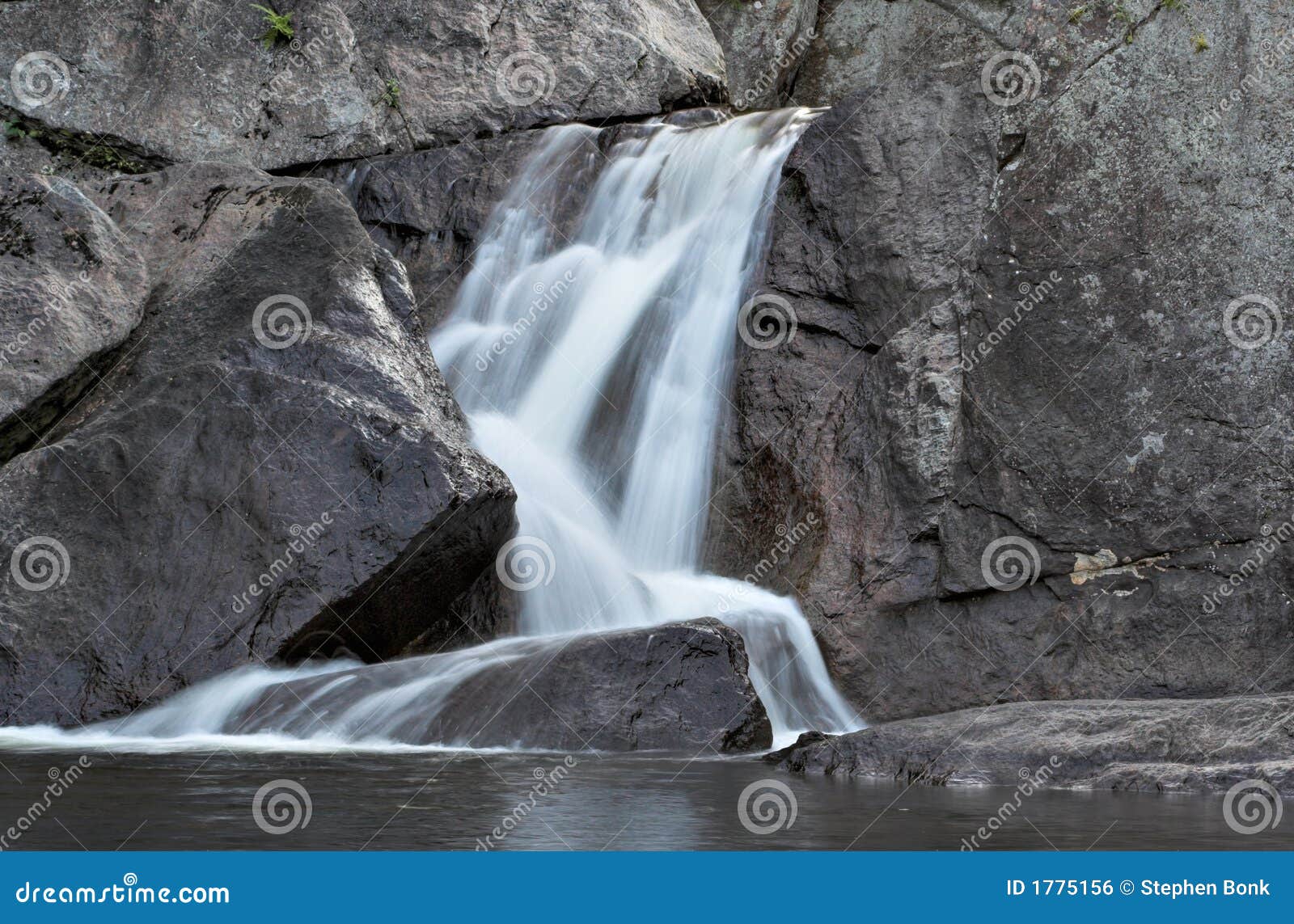 Waterfall Over Stone stock photo. Image of river, rivers - 1775156