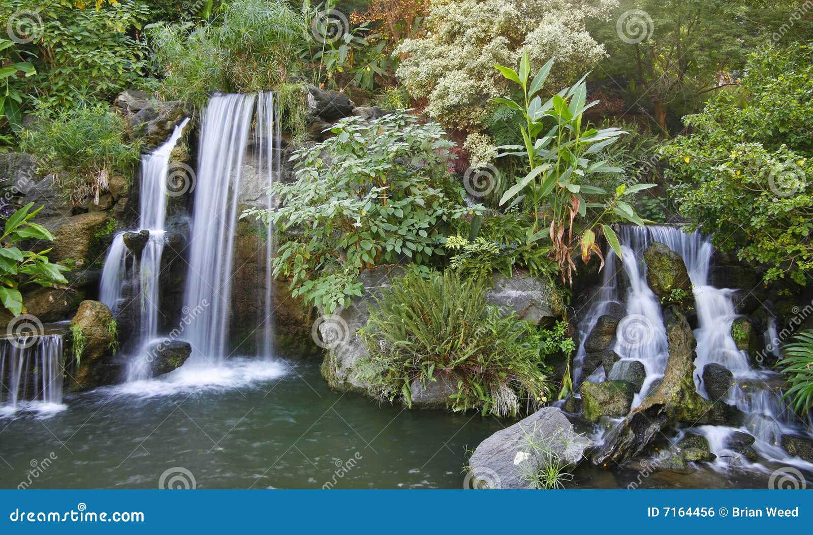 Waterfall Panorama stock photo. Image of water, splash - 7164456