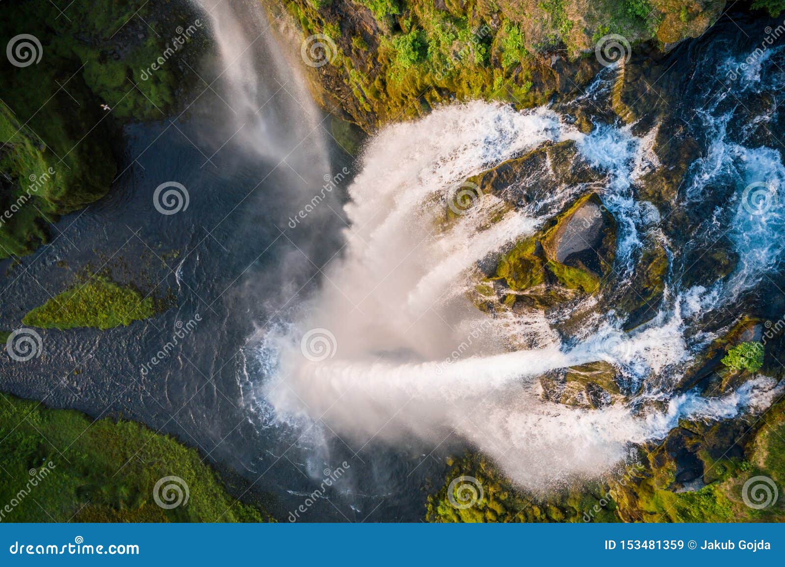 Waterfall peak stock image. Image of fall, landscape - 153481359