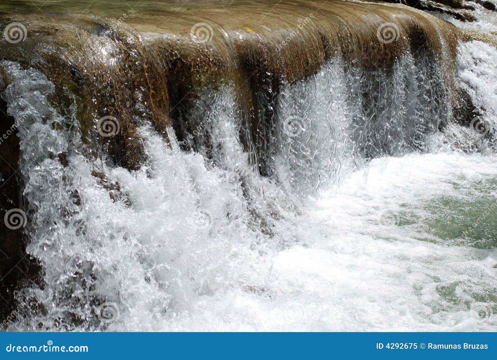Waterfall Power stock image. Image of nature, tropical - 4292675
