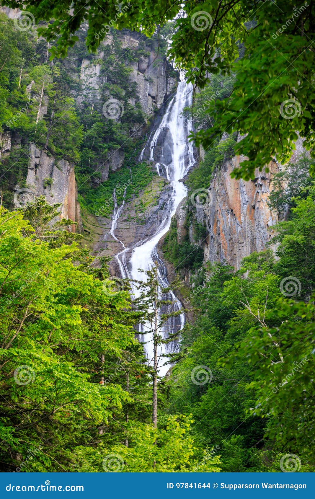 Ginga Waterfall Daisetsuzan National Park Royalty-Free Stock ...