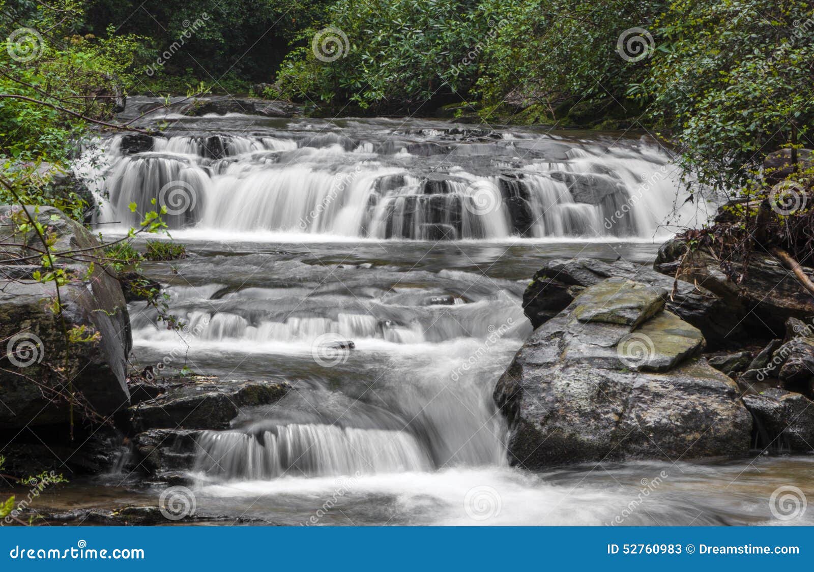 Waterfall stock image. Image of rarely, georgous, nature - 52760983