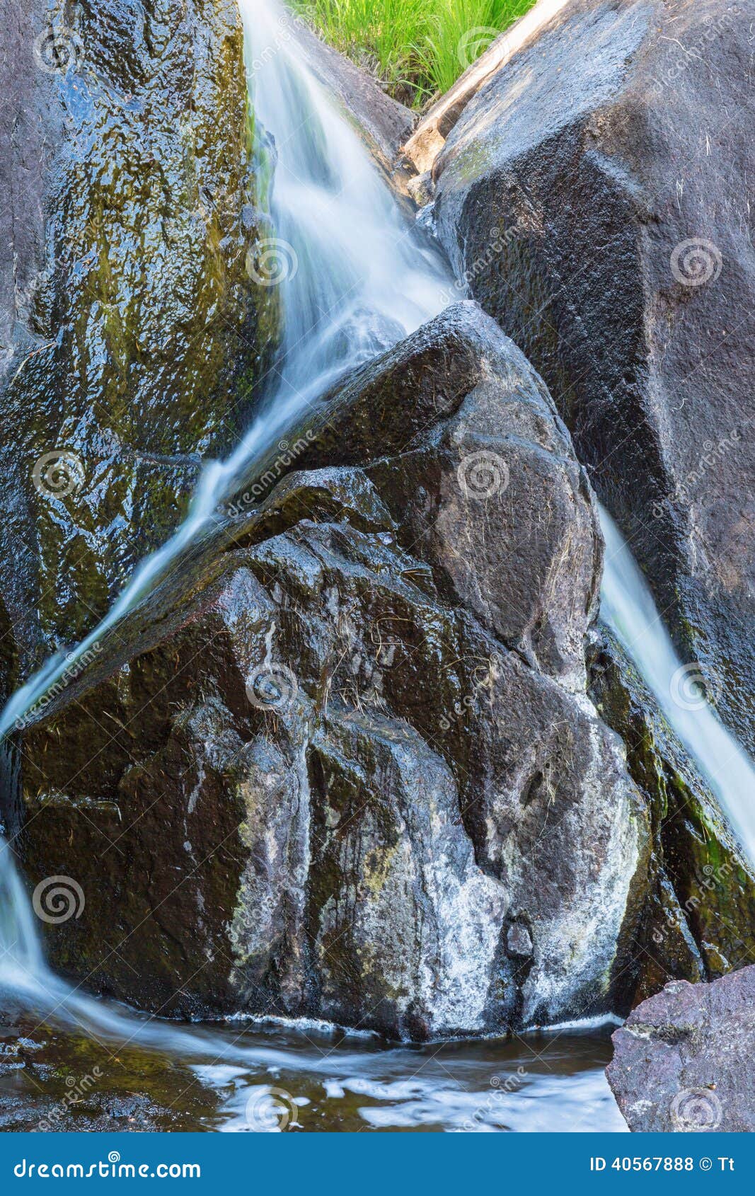 Waterfall stock photo. Image of face, people, stream - 40567888