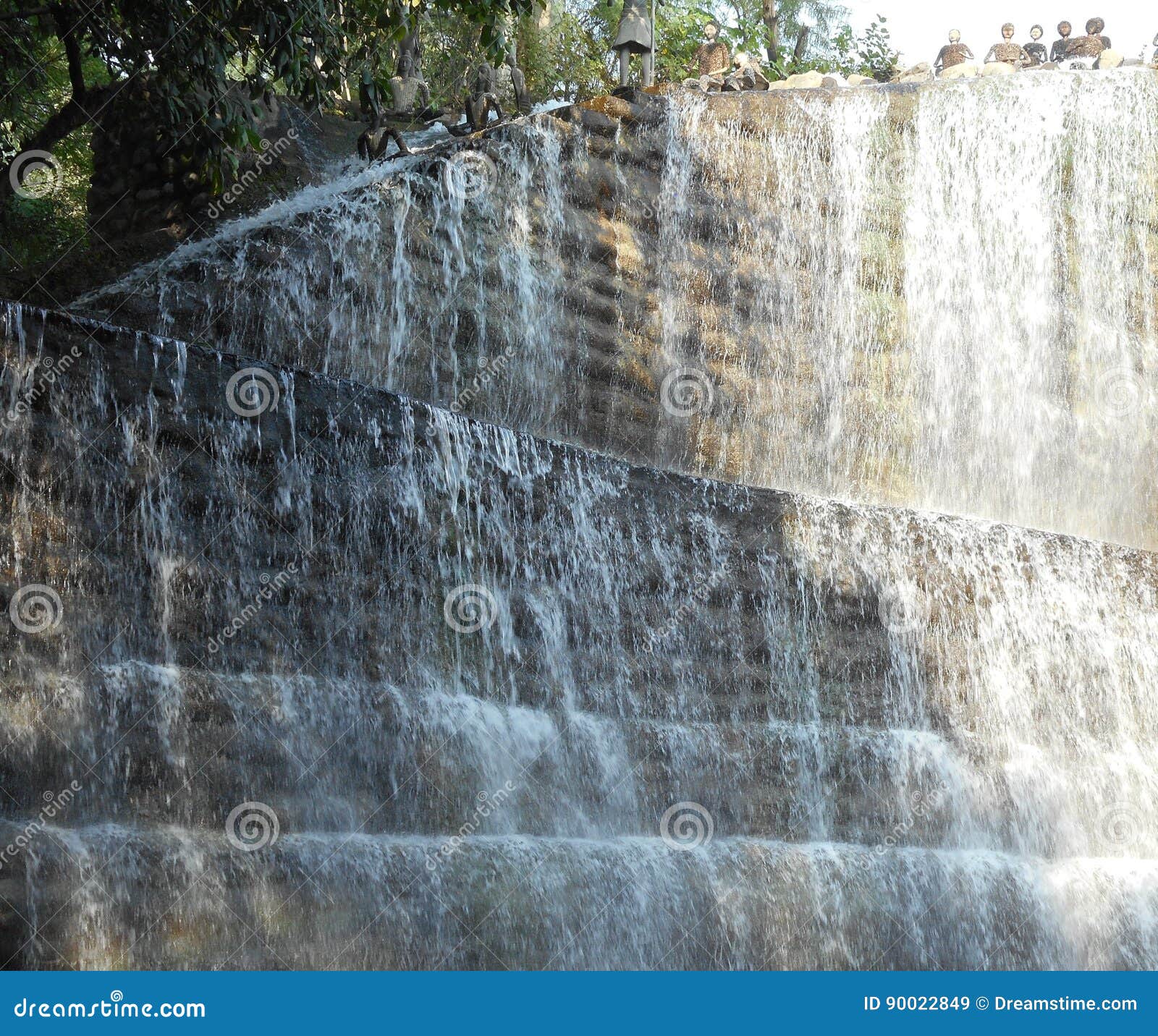 Waterfall Rock Garden Chandigarh
