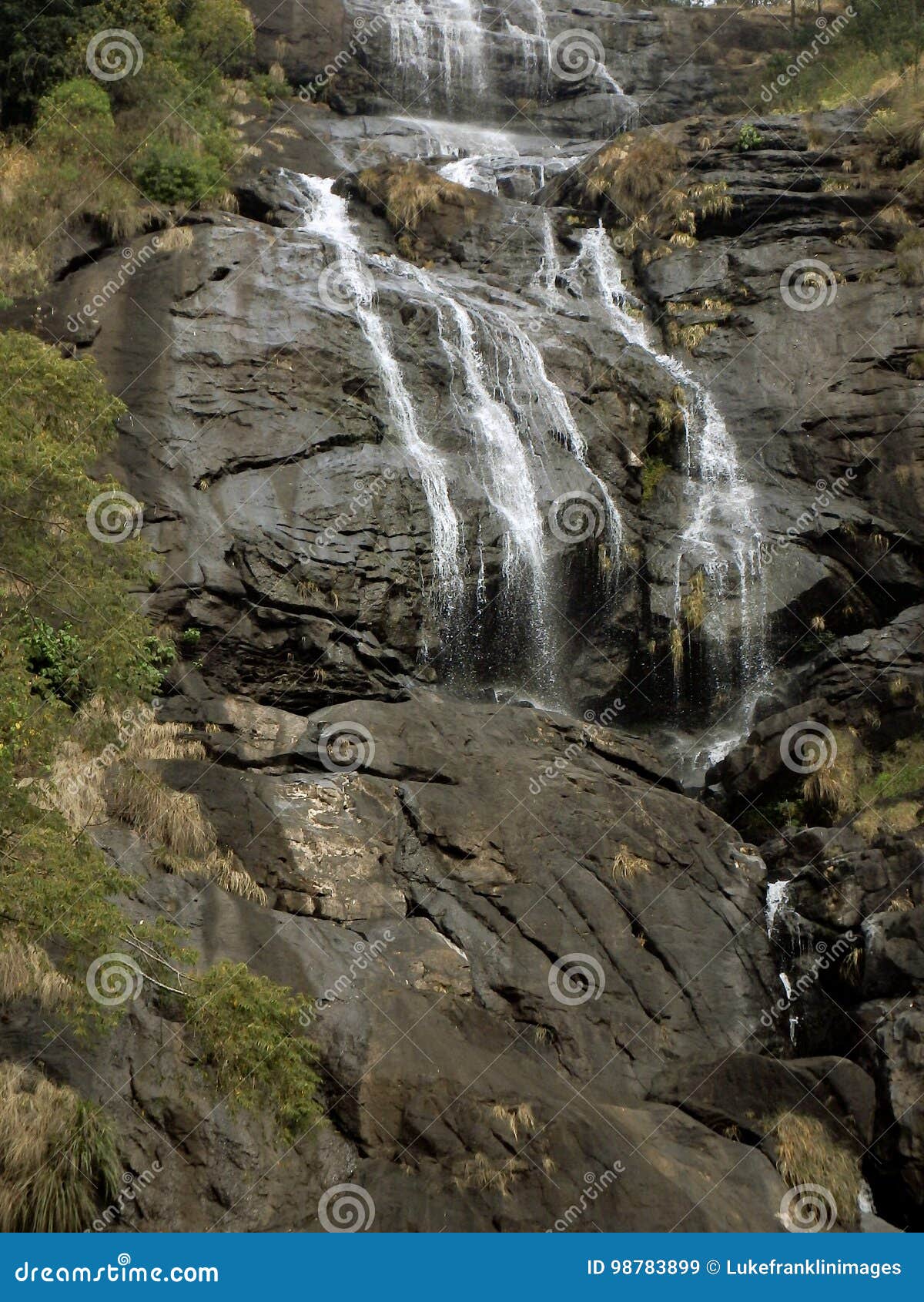 Waterfall rockface stock image. Image of north, rapids - 98783899