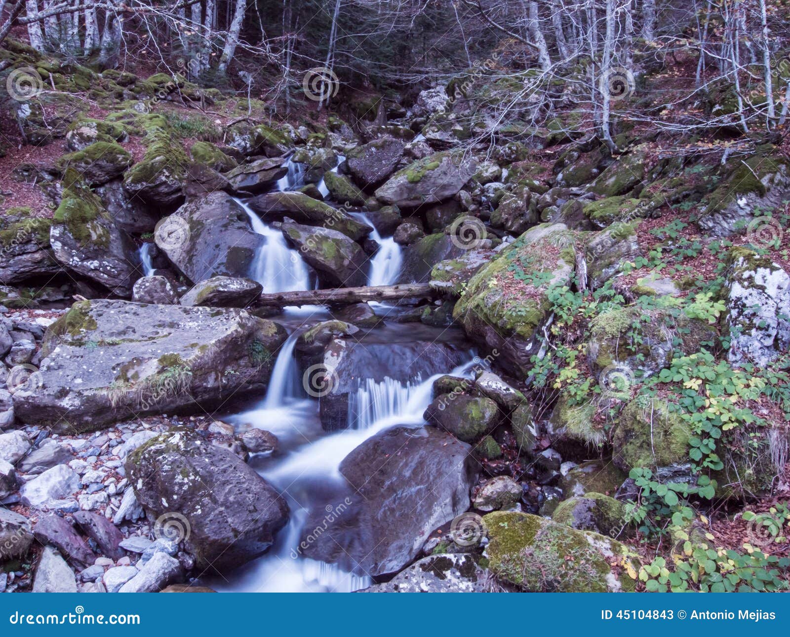 Waterfall with rocks stock image. Image of waterfall - 45104843