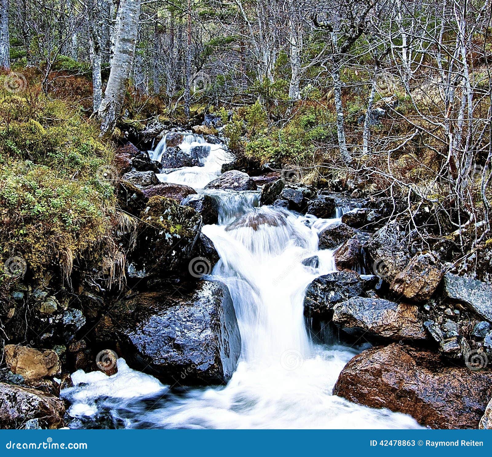 Waterfall stock image. Image of vann, norway, green, sharp - 42478863