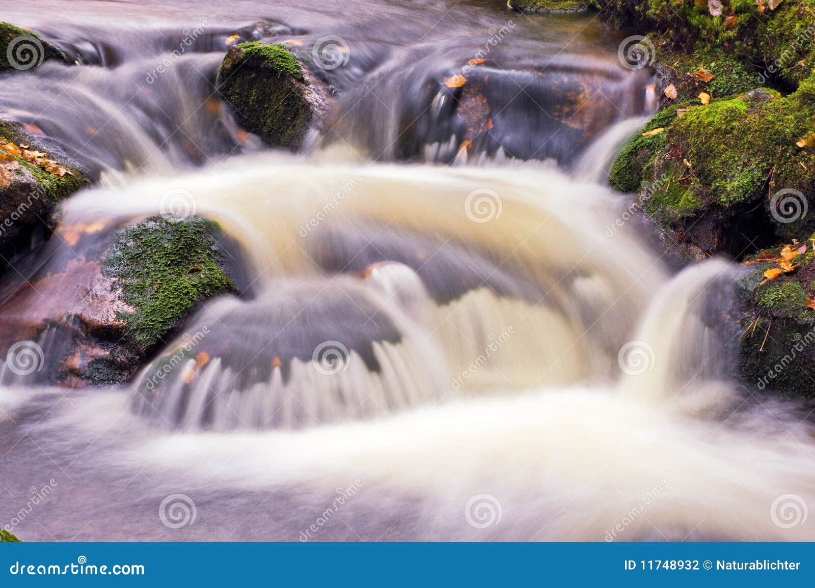 Waterfall in slow motion stock photo. Image of flowing - 11748932