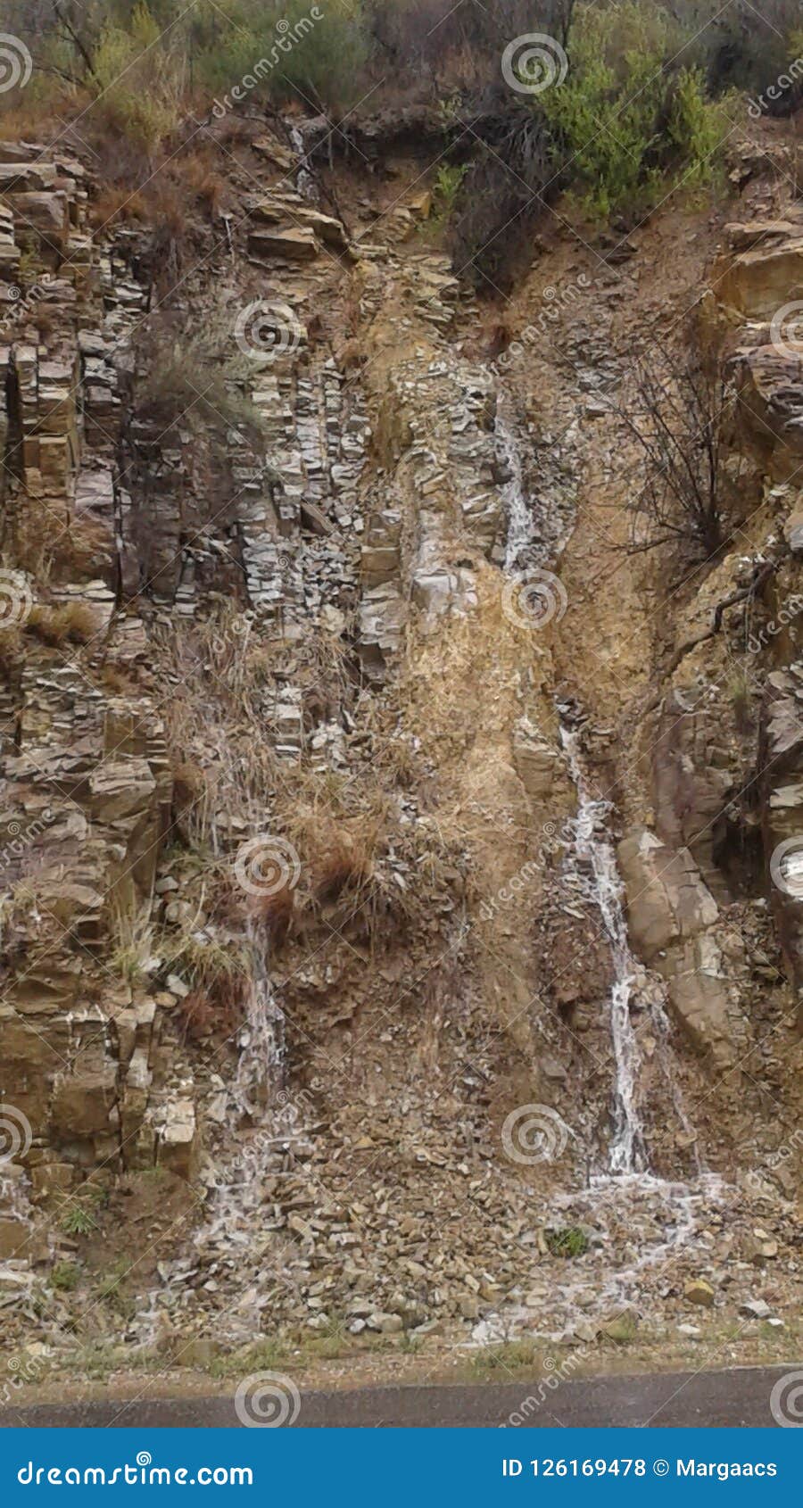 Waterfall stock photo. Image of waterfall, nature, small - 126169478