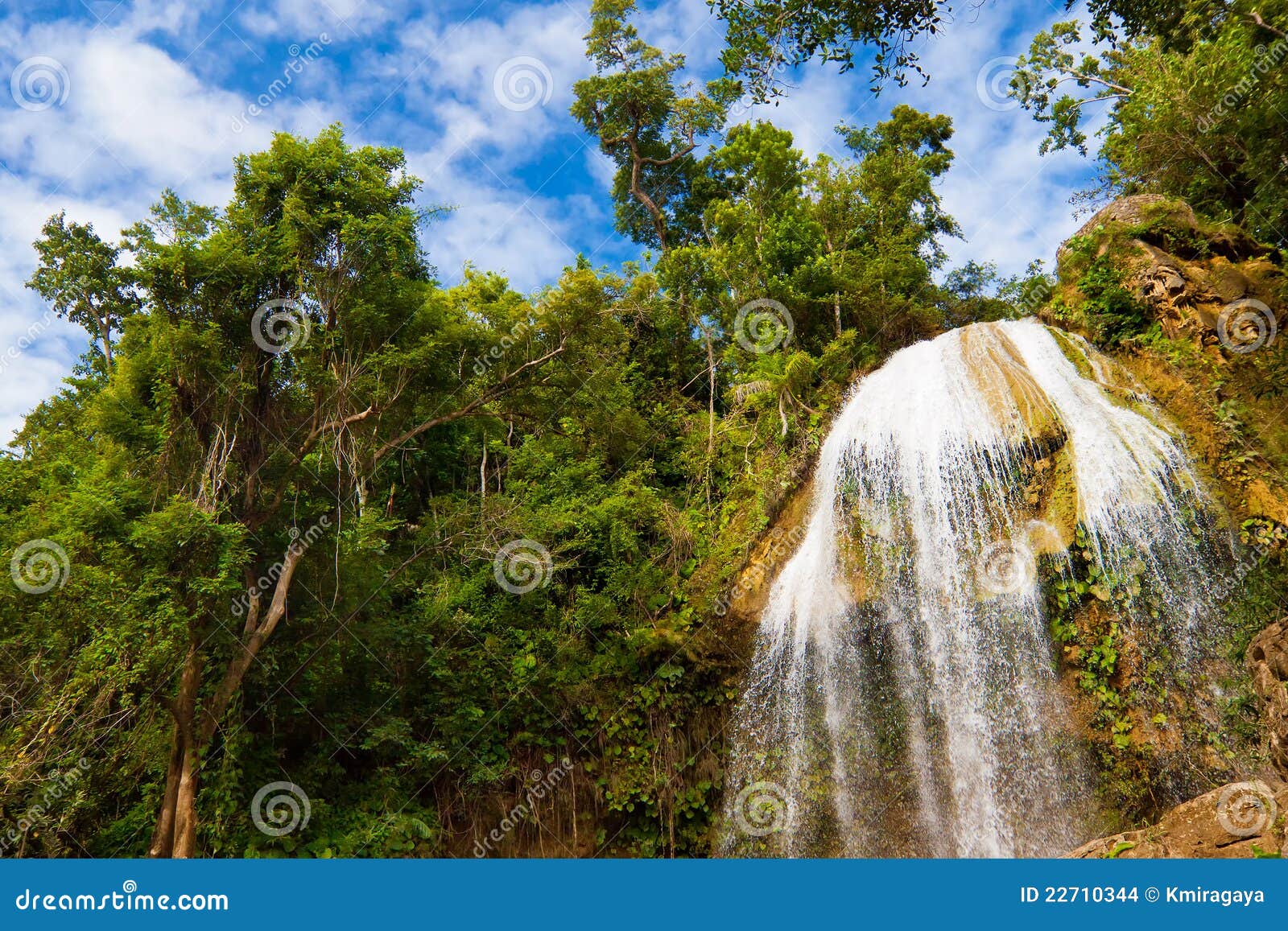 Waterfall in Soroa, a Famous Cuban Landmark Stock Photo - Image of ...