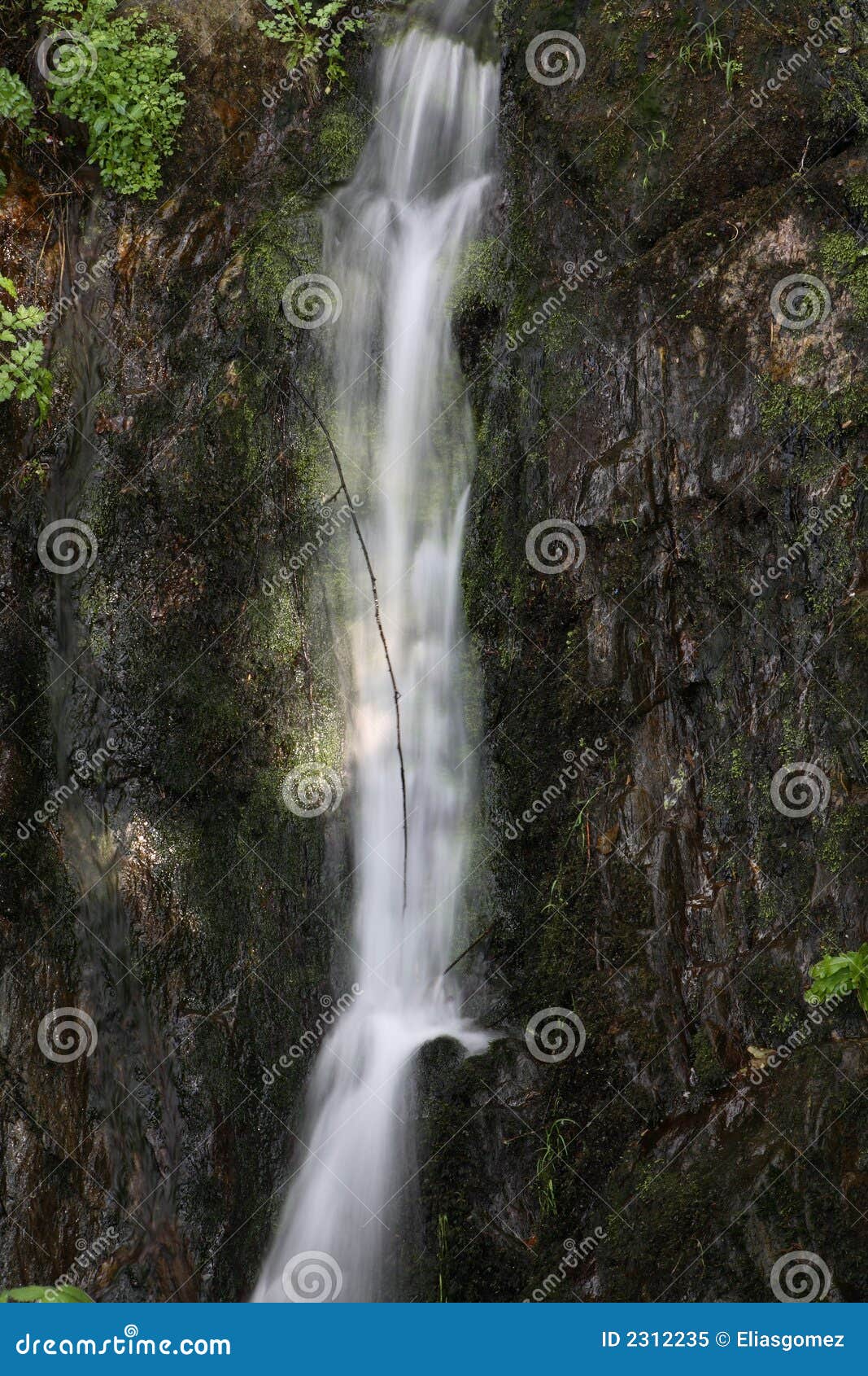 Waterfall in spring stock image. Image of water, outdoor - 2312235