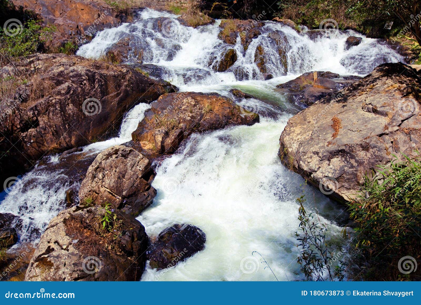 Swift Current Lake At Sunset Glacier National Park Stock Image ...
