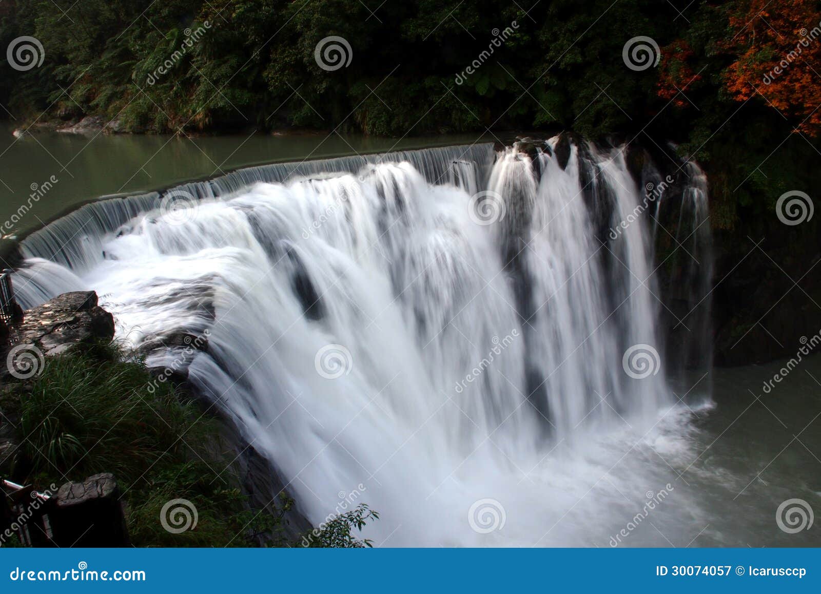 WaterFall stock image. Image of water, loud, rainy, waterfall - 30074057