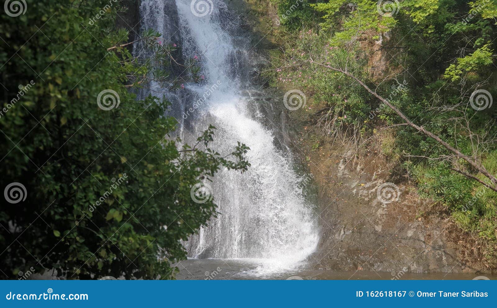 Waterfall of Turkey stock image. Image of nature, turkey - 162618167