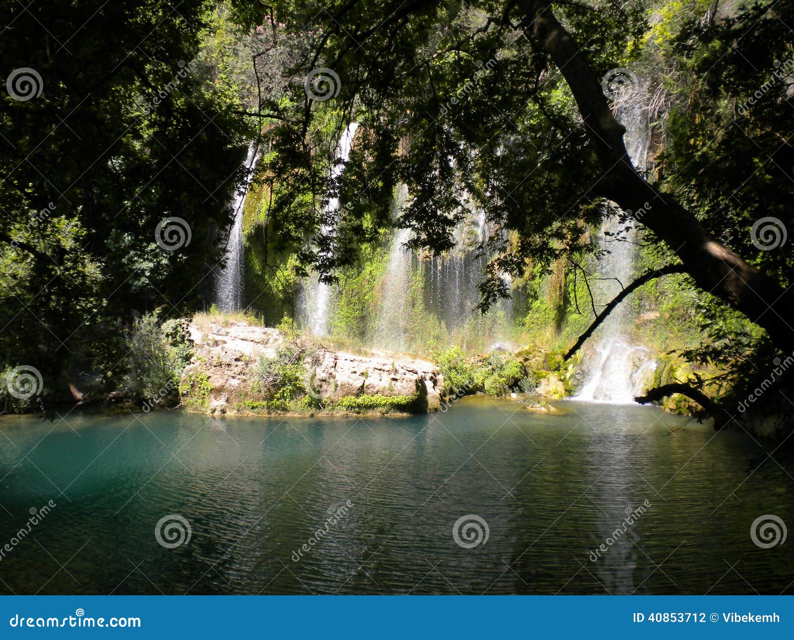 Waterfall Turkey stock photo. Image of water, region - 40853712