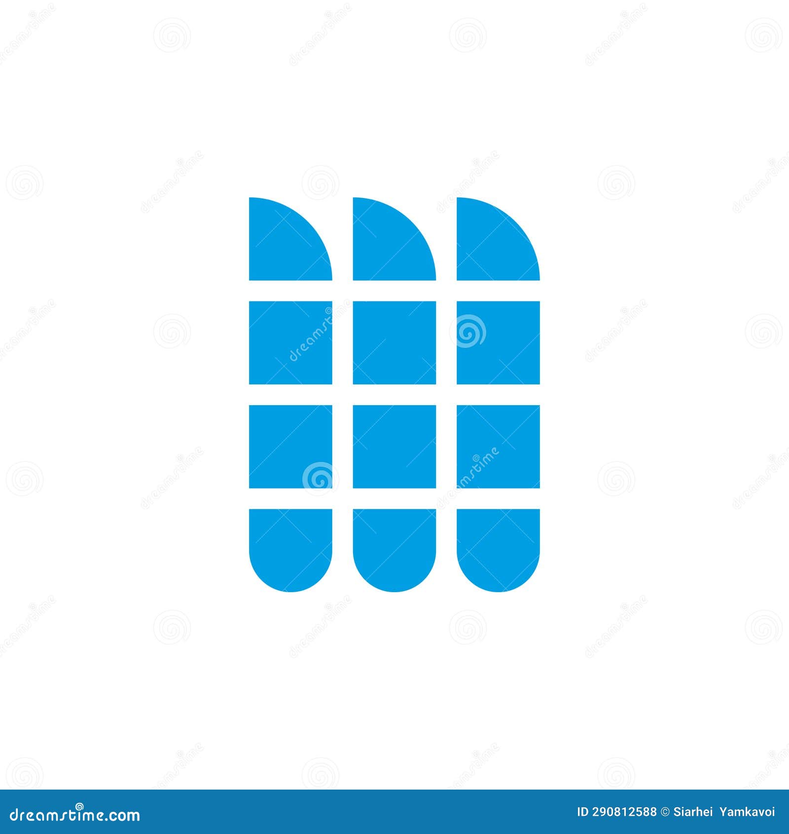 Waterfall Vector Logo Design. Abstract Creative Symbol Stock Vector ...