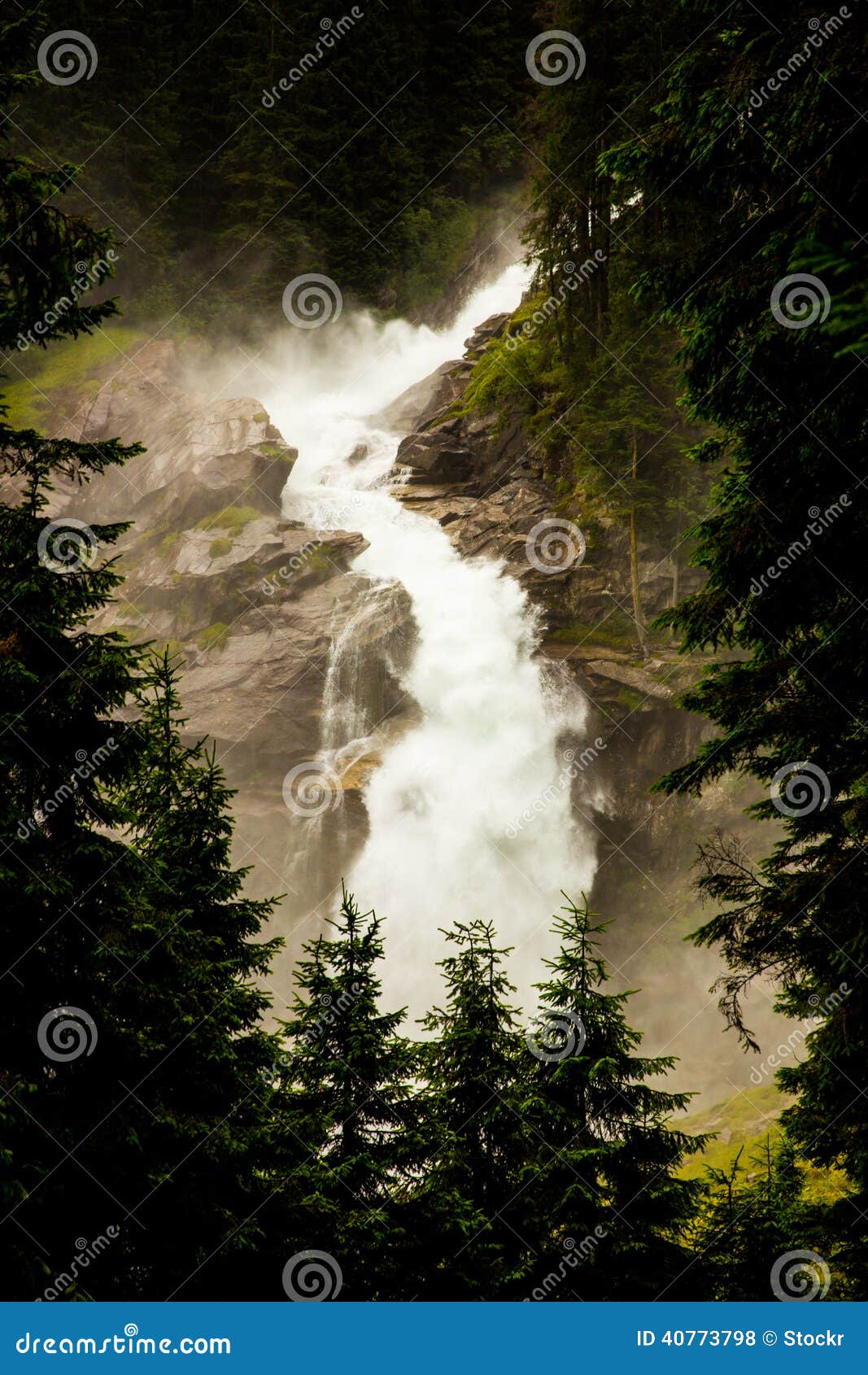 Waterfall stock photo. Image of outdoor, splash, park - 40773798