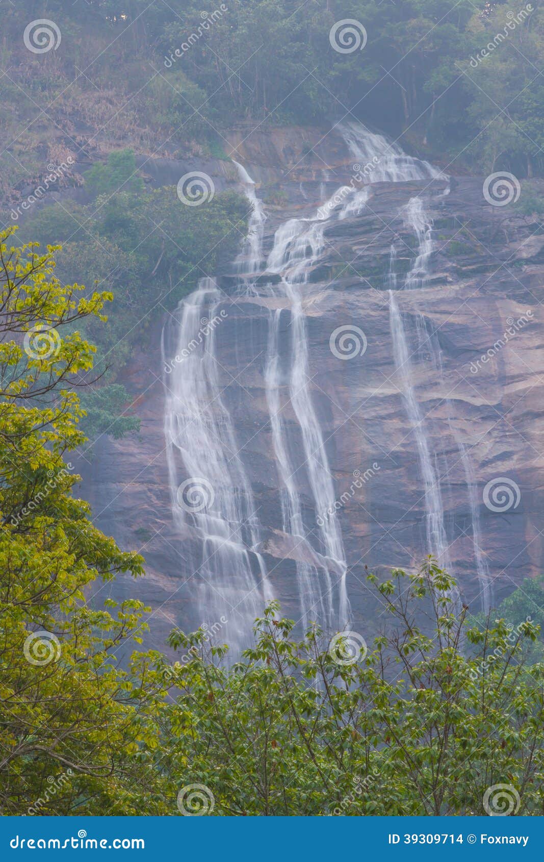 Waterfall stock photo. Image of travel, landmark, relaxing - 39309714