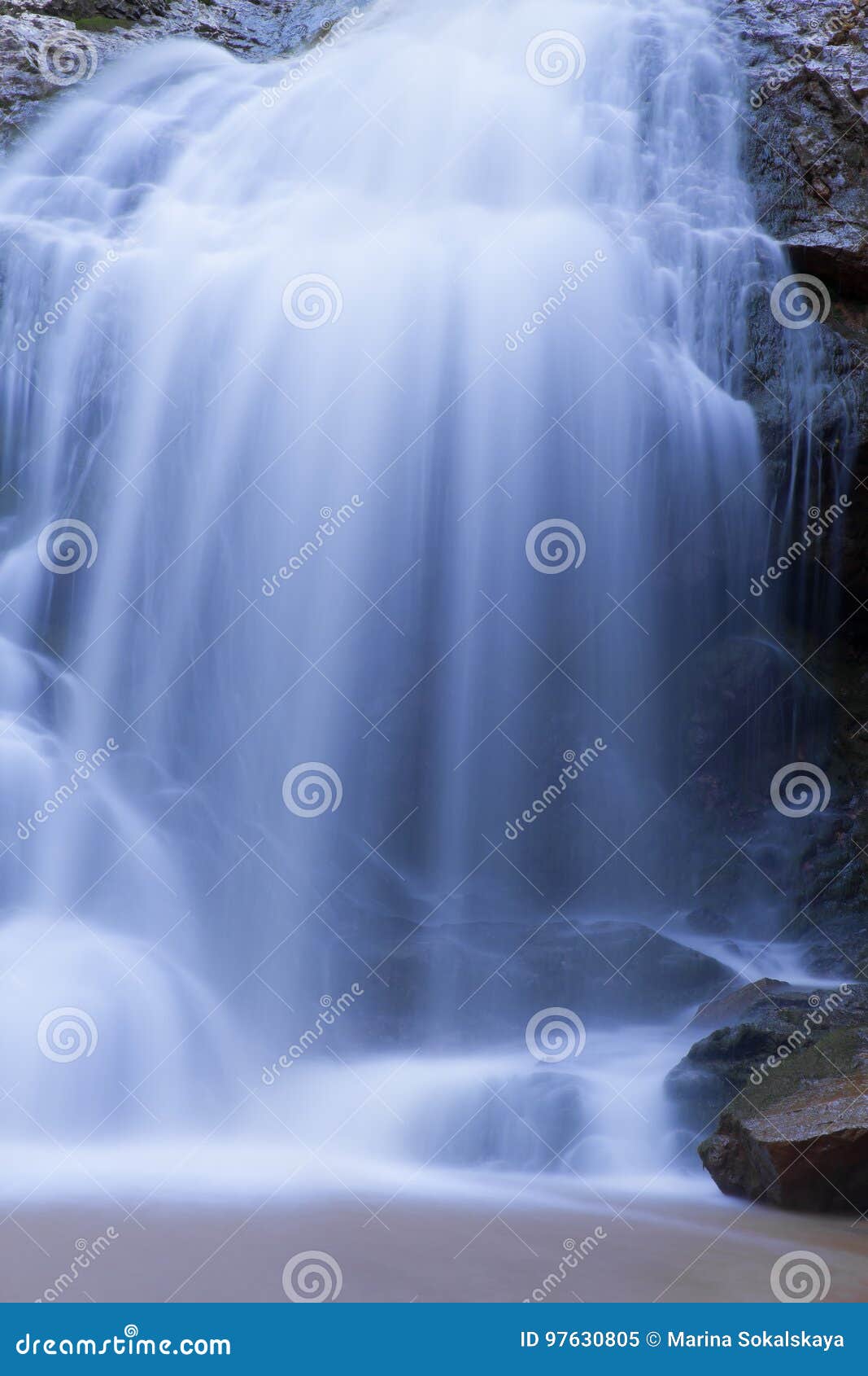 Waterfall water pattern stock image. Image of wood, nature - 97630805