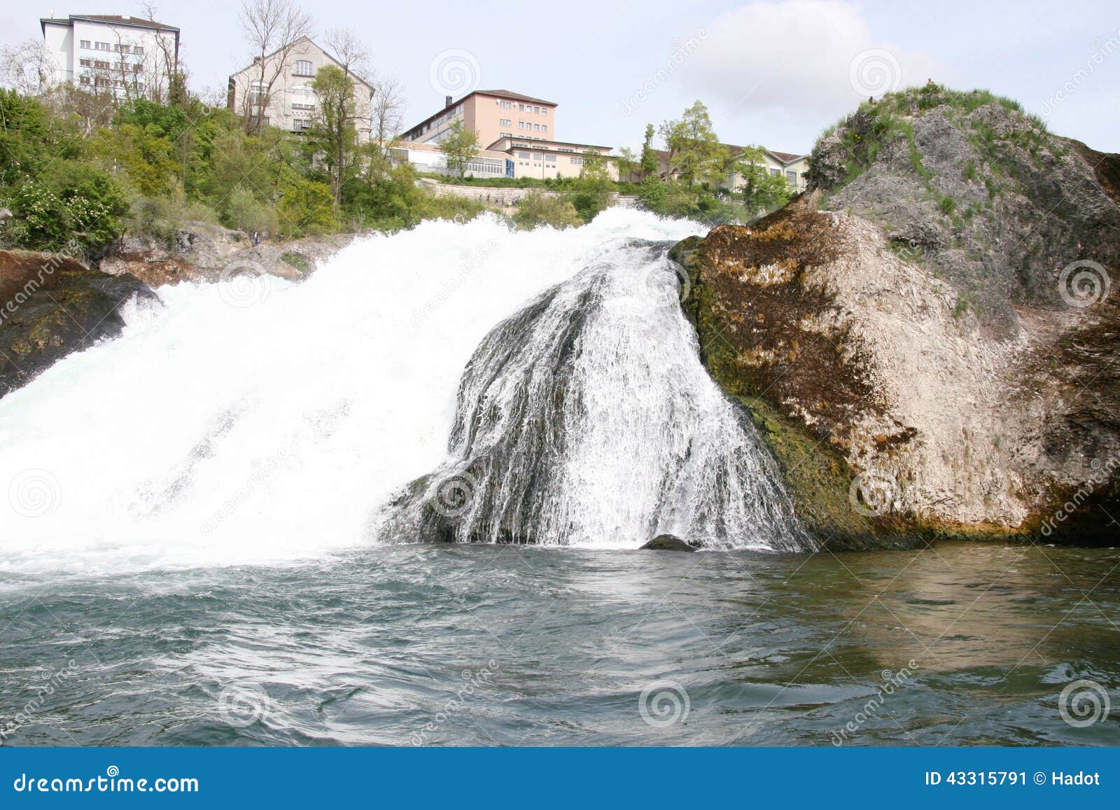 Waterfall stock image. Image of fall, foaming, tiles - 43315791