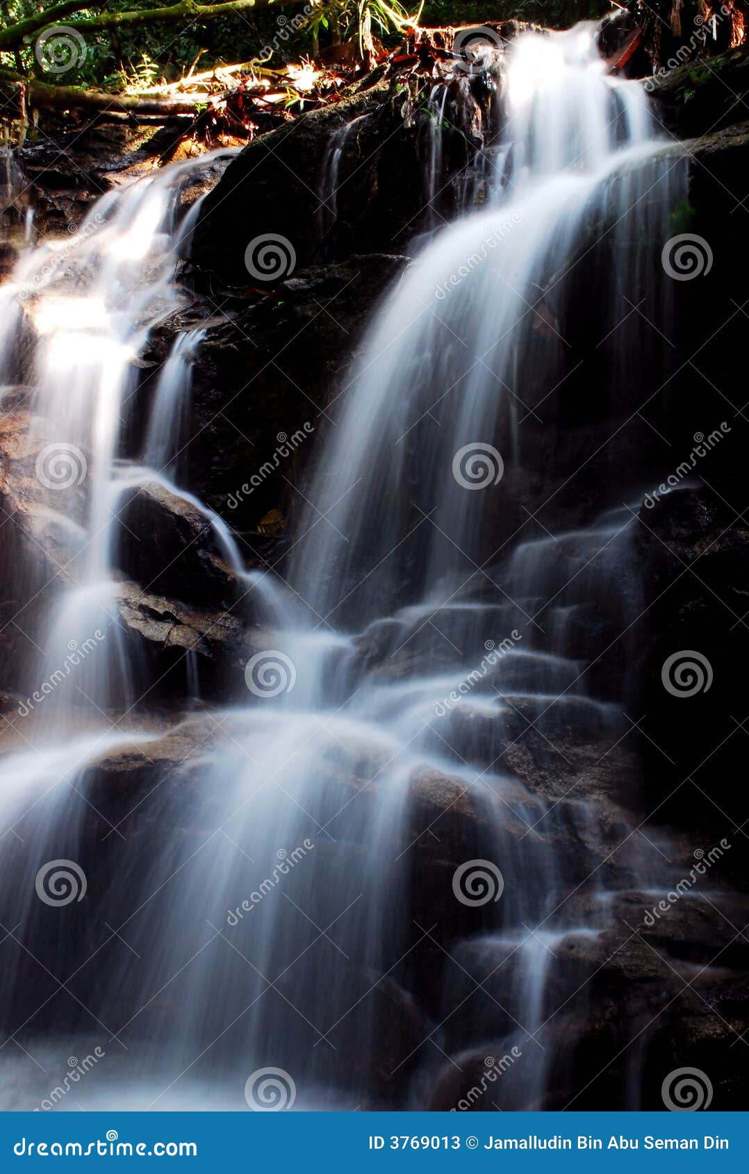 Waterfalls stock image. Image of angle, nature, waterfalls - 3769013