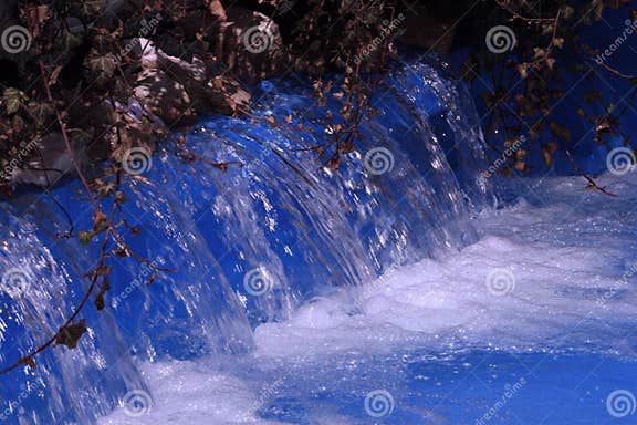 Waterfalls stock photo. Image of blue, color, water, colors - 756130