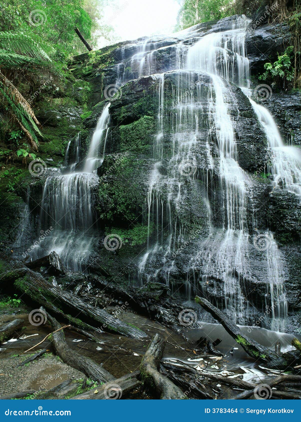 Waterfalls in Australia stock photo. Image of rapid, stream - 3783464