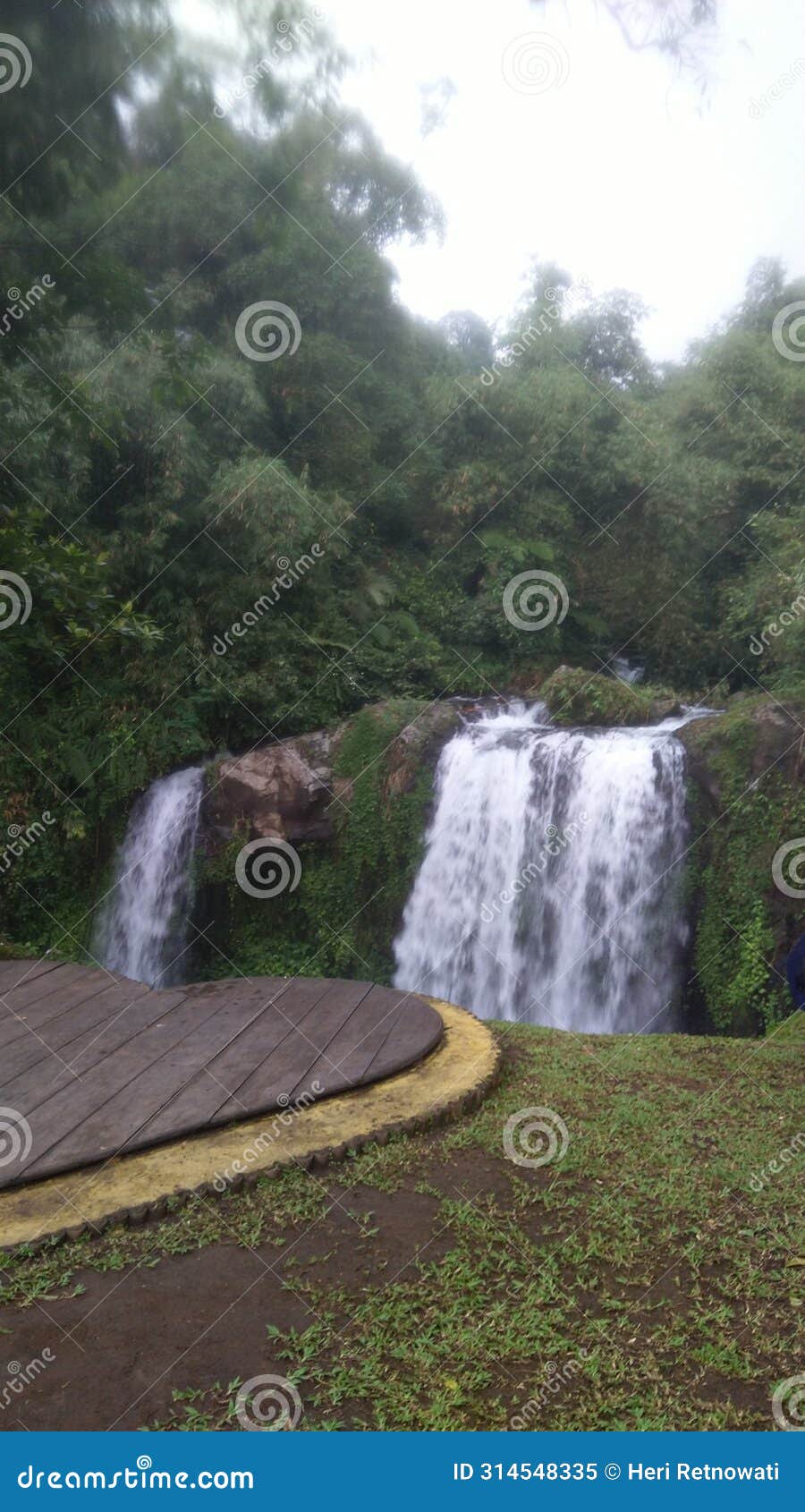 Waterfalls stock image. Image of camping, indonesia - 314548335