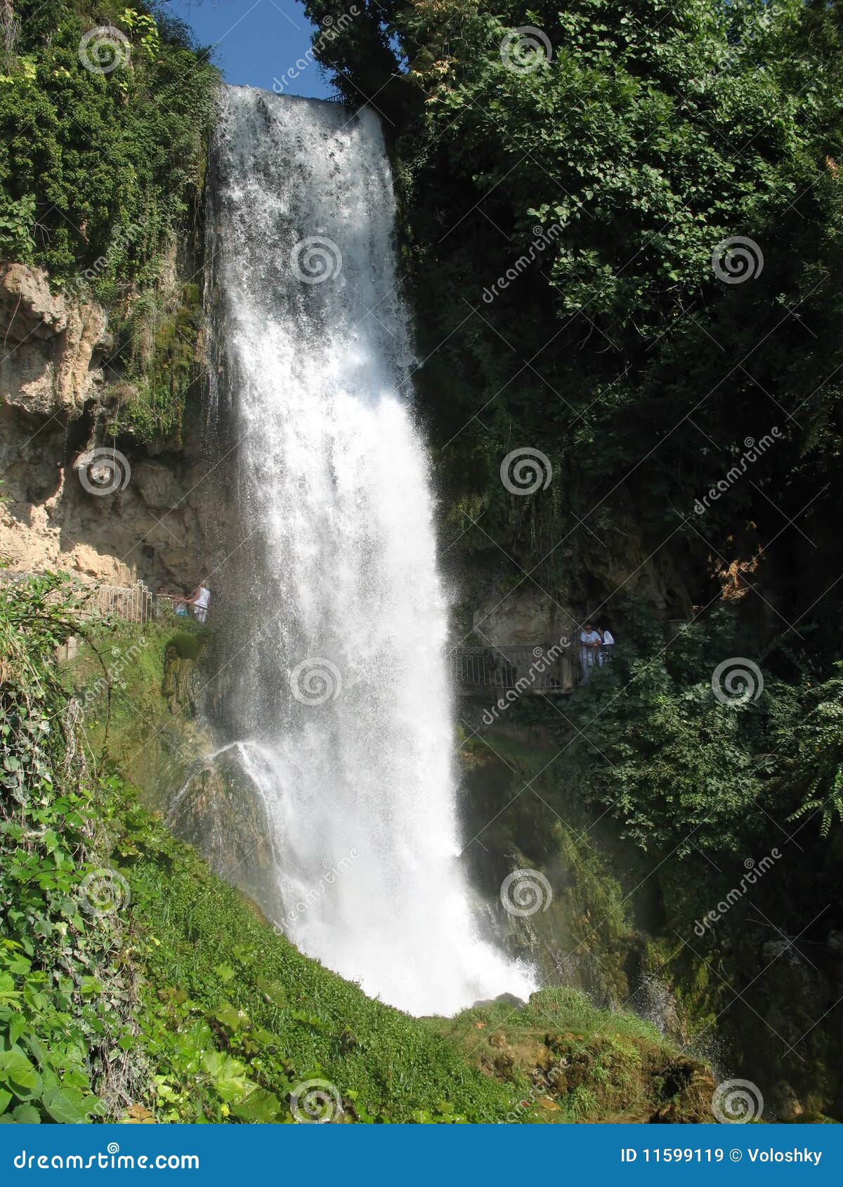 Waterfalls in Edessa, Greece Stock Image - Image of landscape, greece ...
