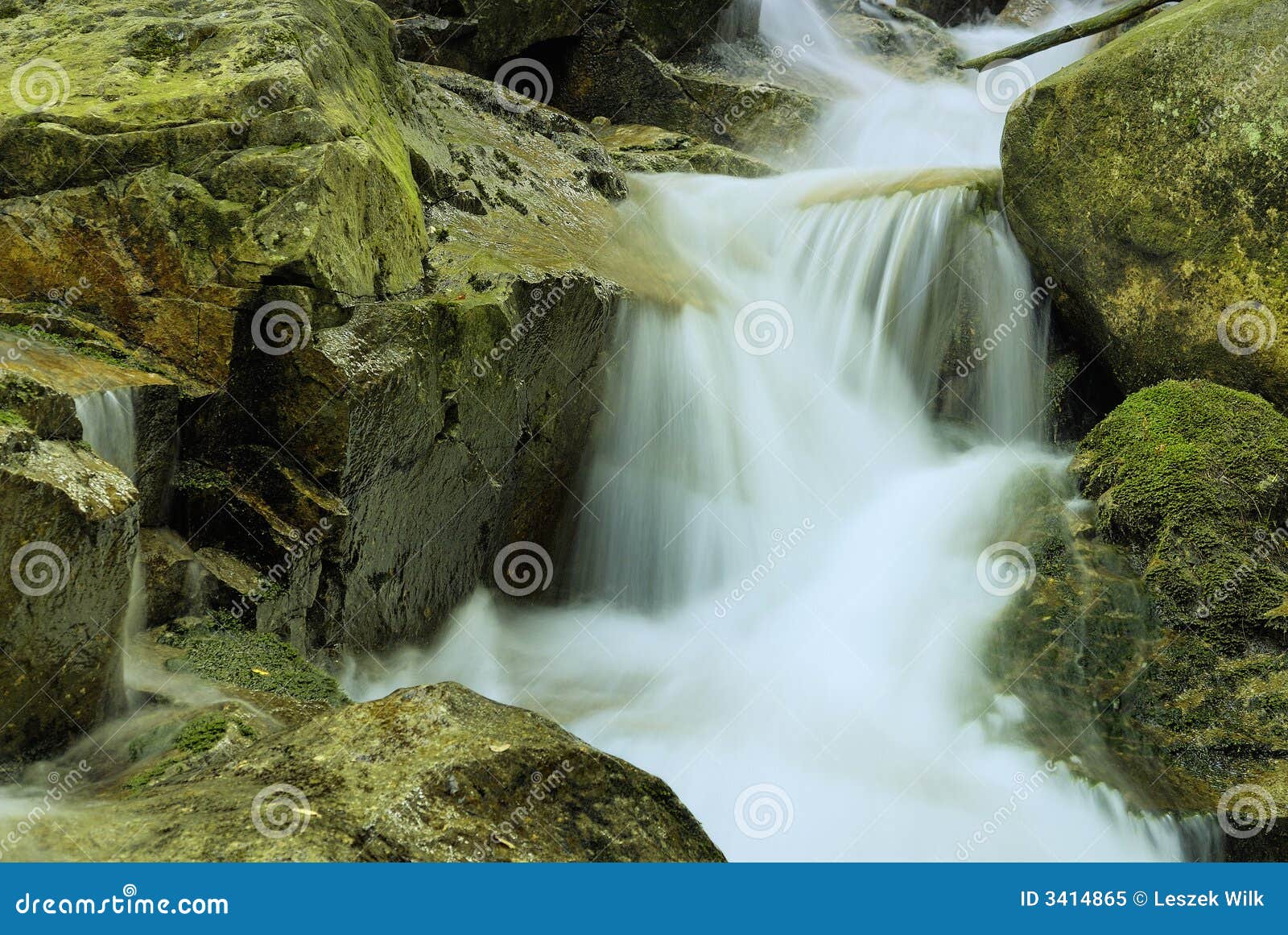 Waterfalls in Karpacz stock image. Image of mountains - 3414865