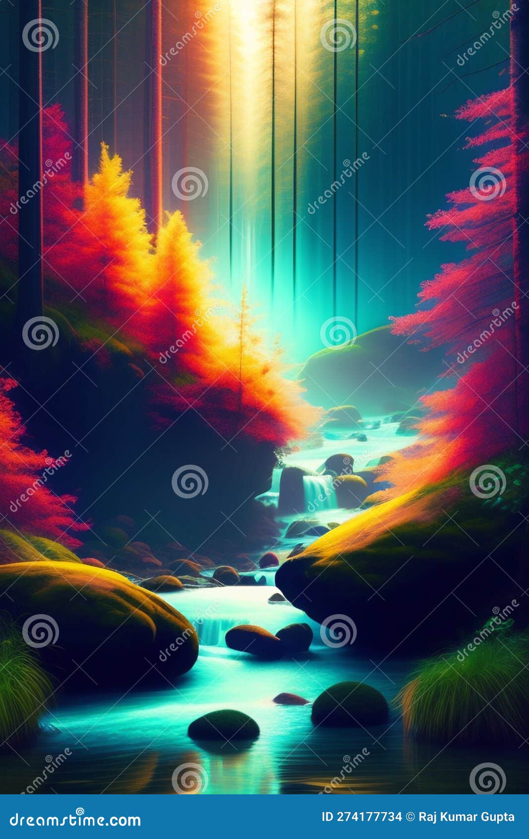 Waterfalls Process Of Cleansing And The Continuous Flow Of Energy And ...