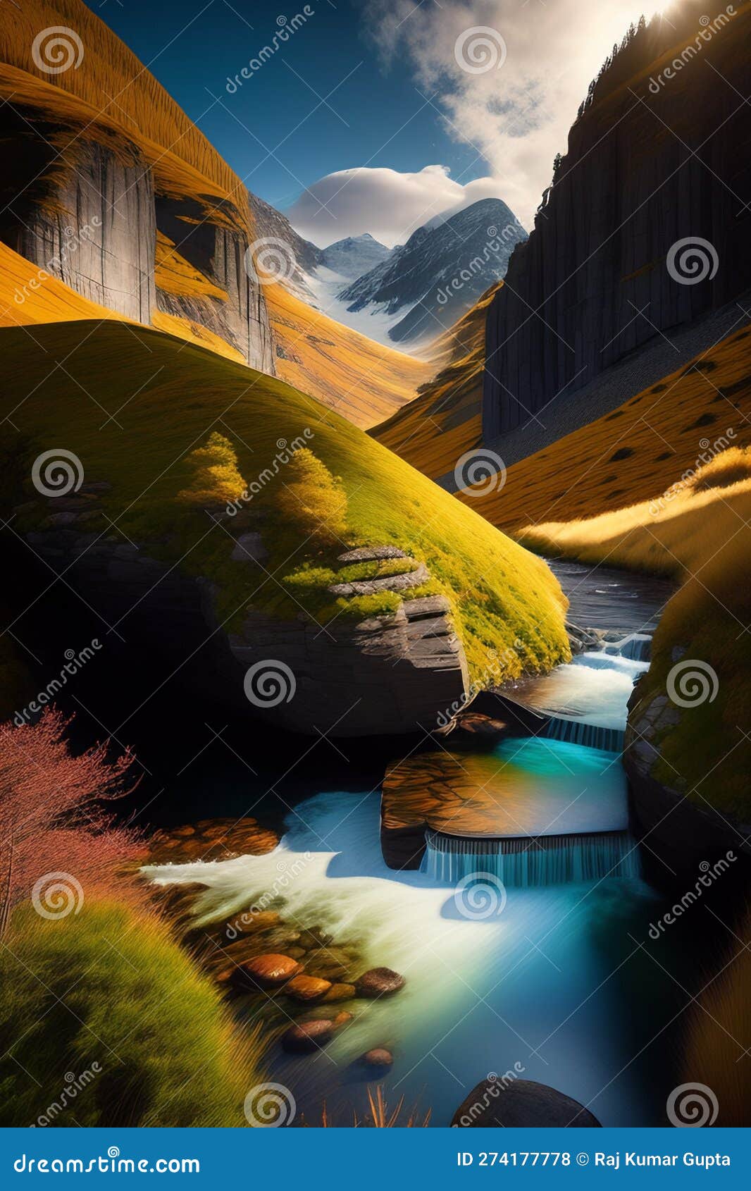 Waterfalls Process Of Cleansing And The Continuous Flow Of Energy And ...