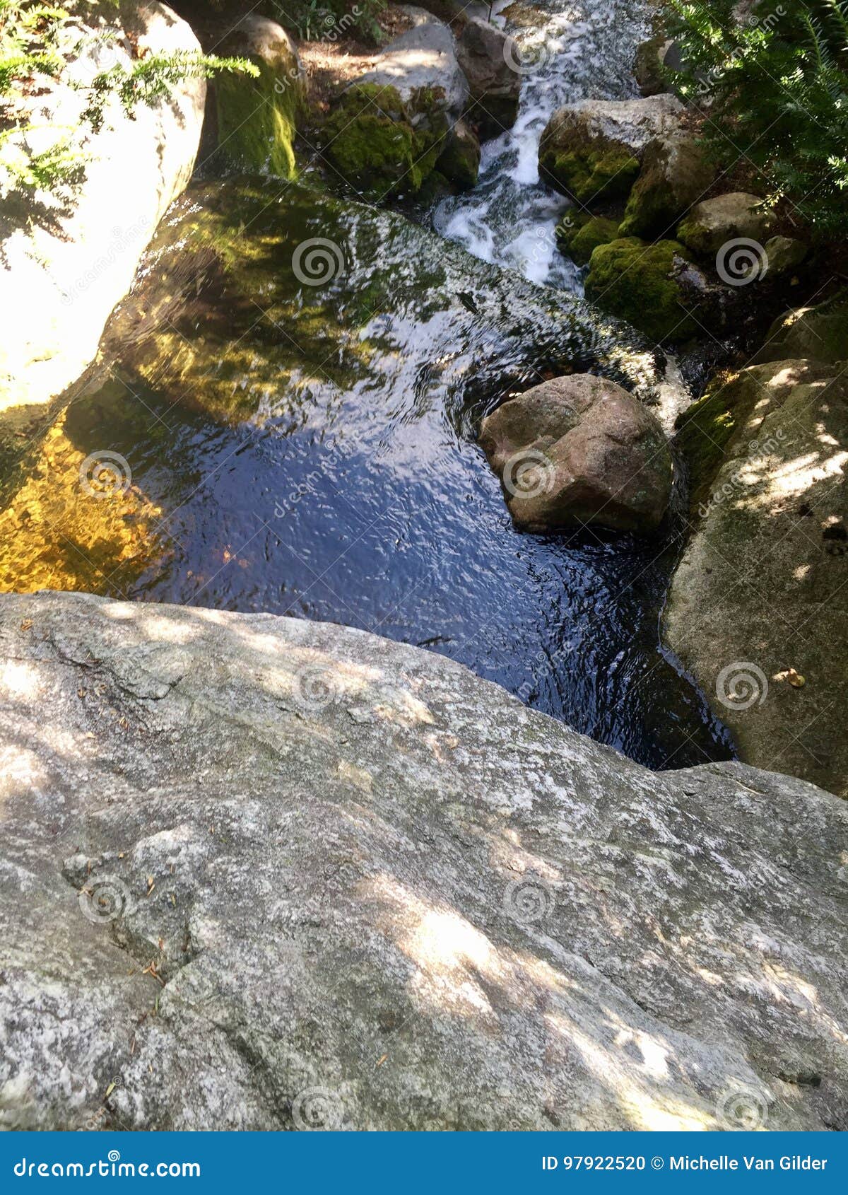 Waterfalls stock photo. Image of water, peaceful, rocks - 97922520