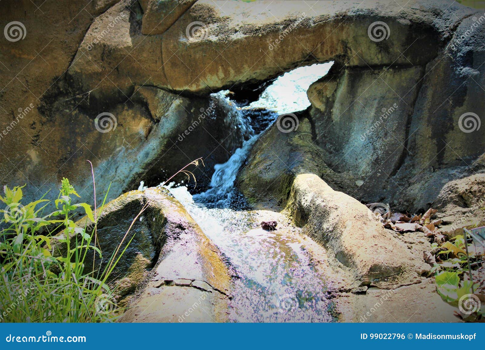 Cascading Waters stock photo. Image of cold, drop, gushing - 99022796