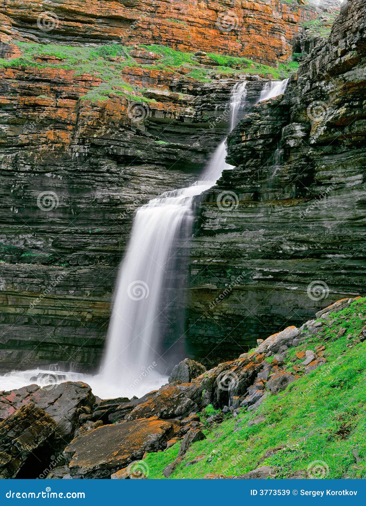 Waterfalls in South Africa stock image. Image of journey - 3773539