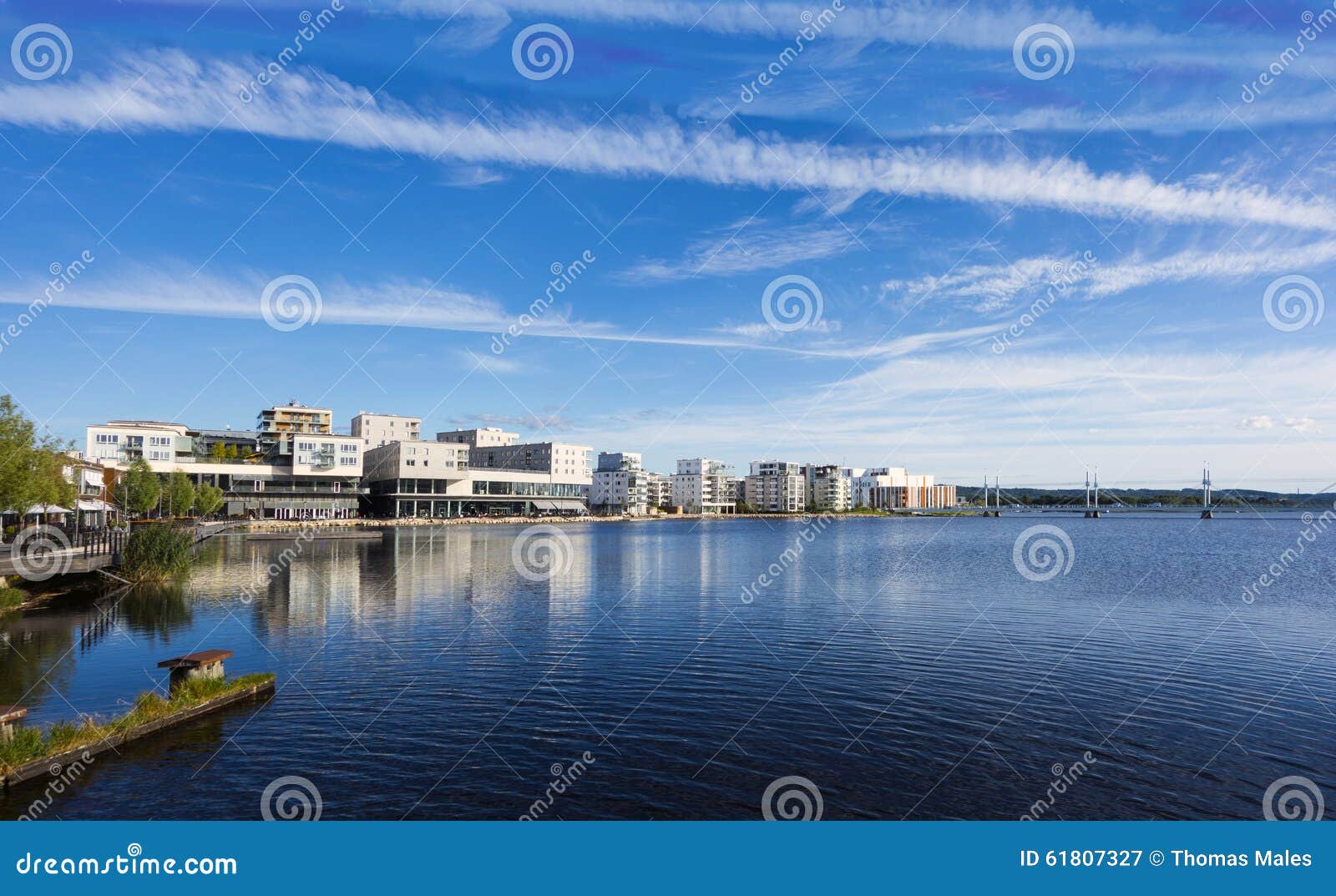 Waterfront image stock. Image du repère, horizontal, scandinavie - 61807327