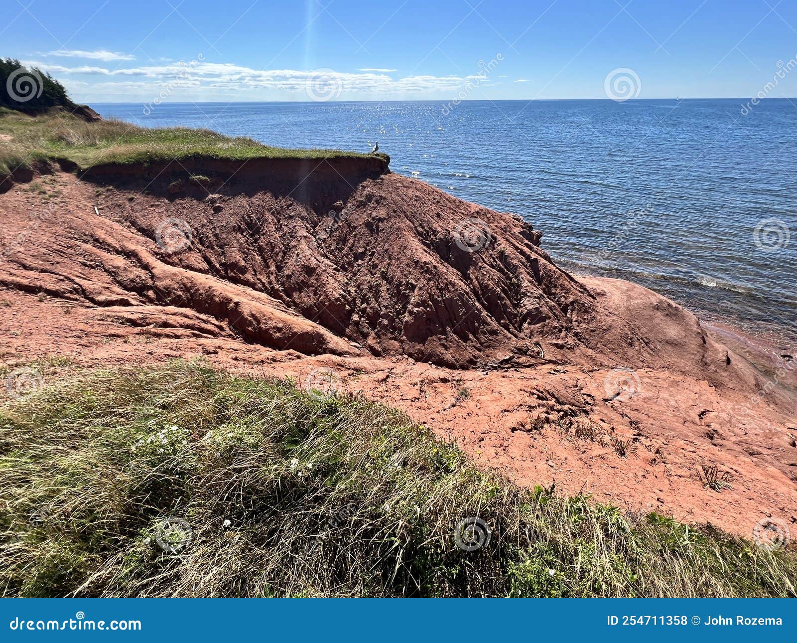 Summerside and Area Beach and Harbour Stock Photo - Image of harbour ...