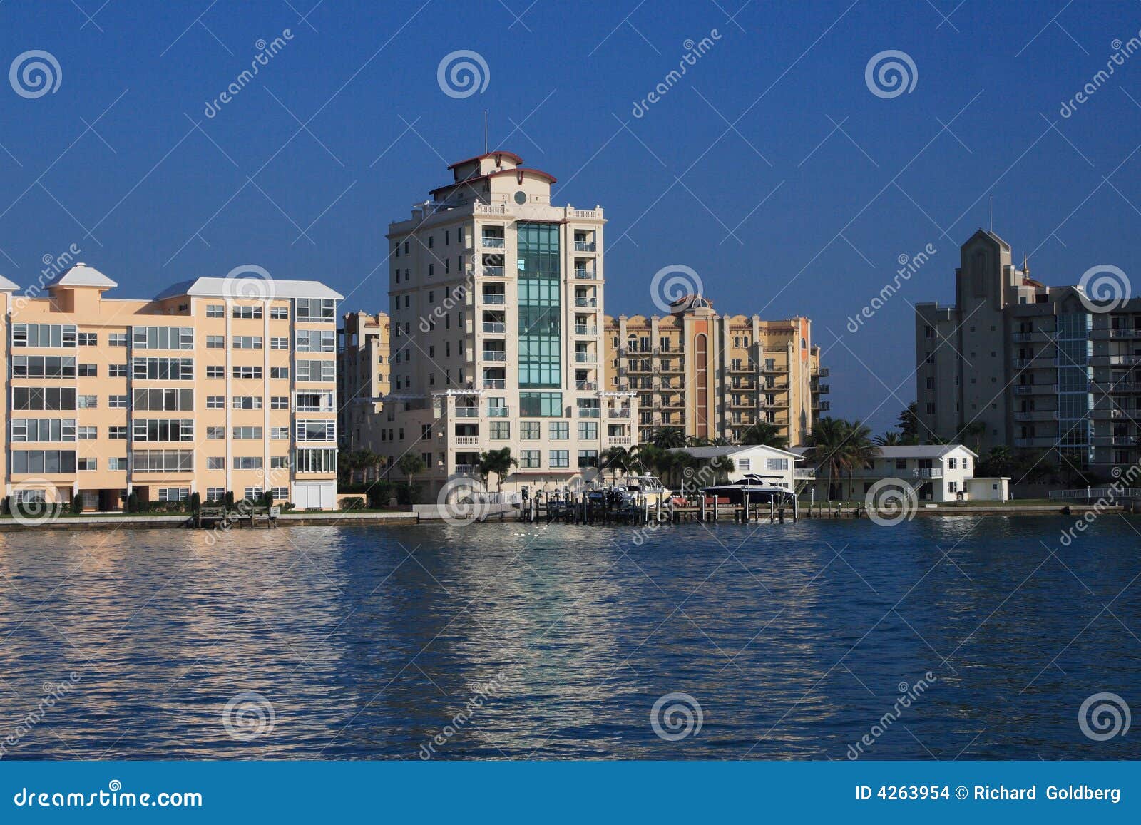 Waterfront Buildings Picture. Image: 4263954