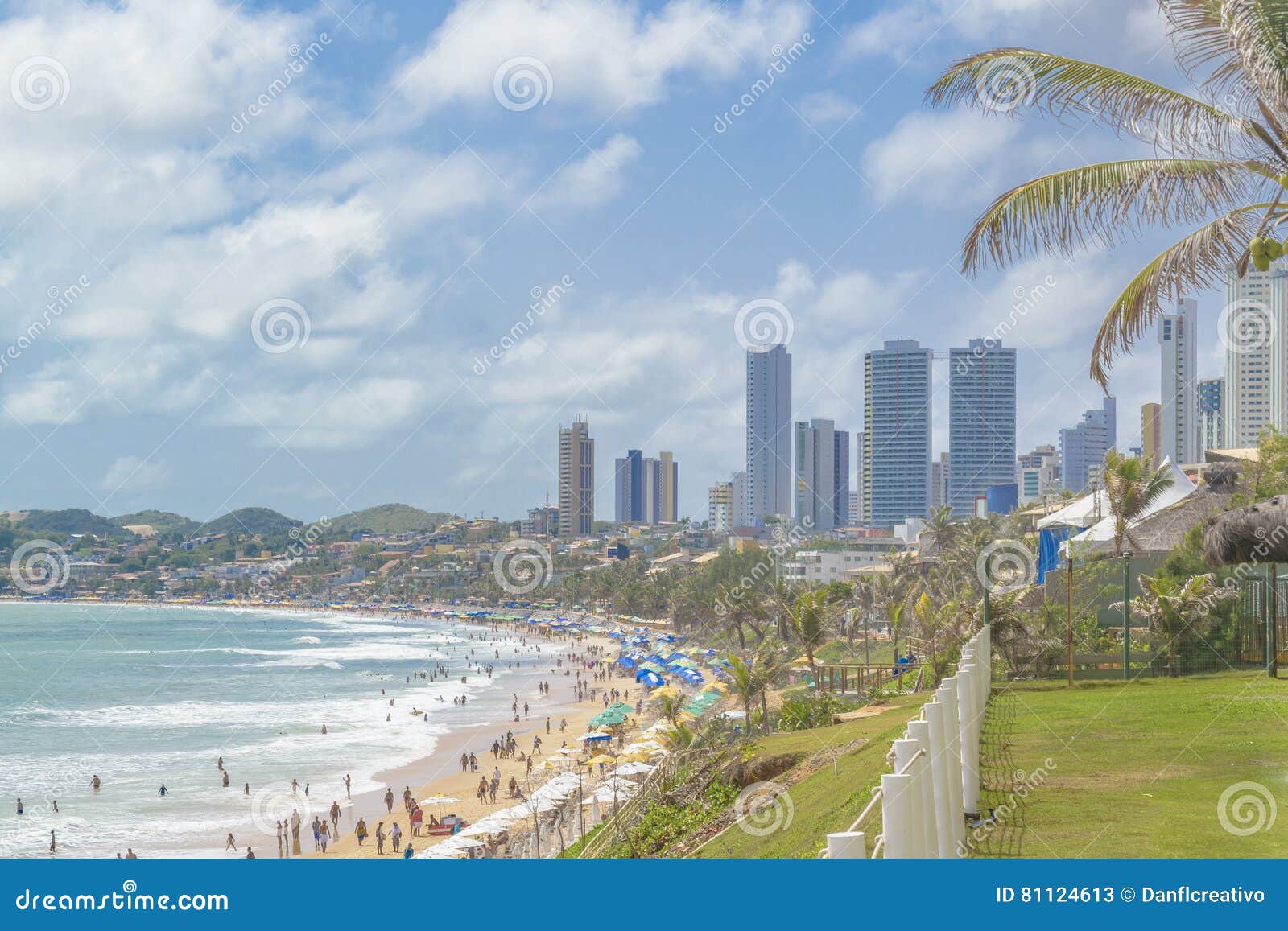 Waterfront Buildings and Beach Natal Brazil Editorial Stock Photo ...