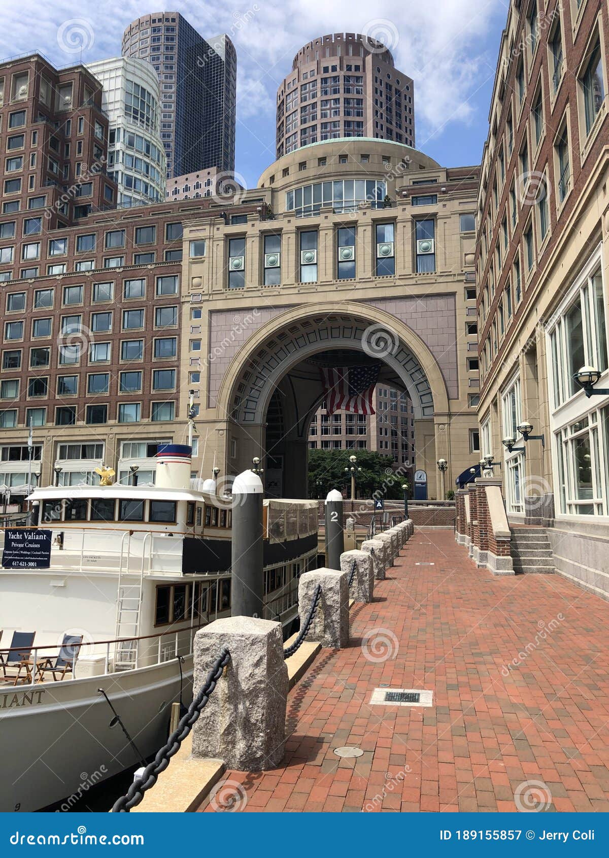 Downtown Boston Skyline Editorial Image | CartoonDealer.com #218064272