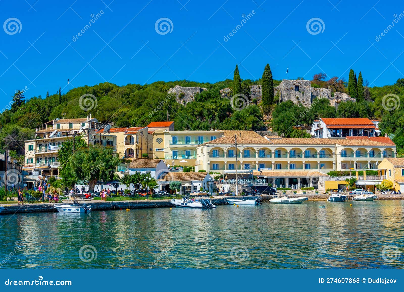 Kassiopi, Corfu Editorial Image | CartoonDealer.com #60982098