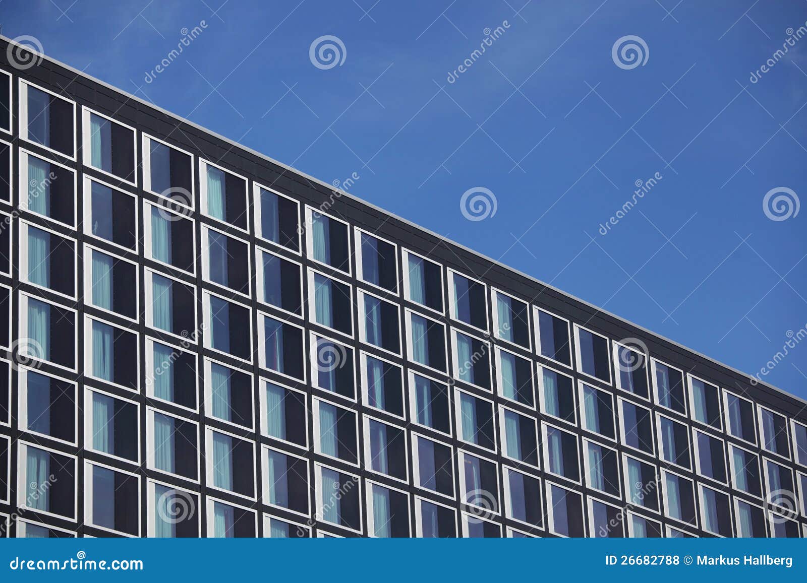 Waterfront Office Building in Stockholm Stock Photo - Image of windows ...