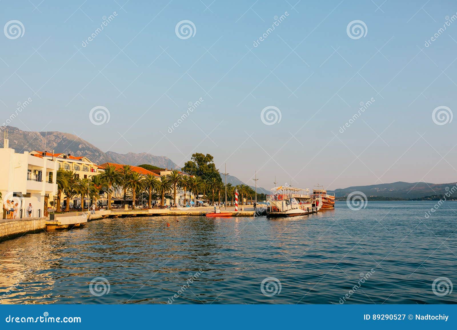Waterfront Tivat, Montenegro Editorial Photography - Image of ...