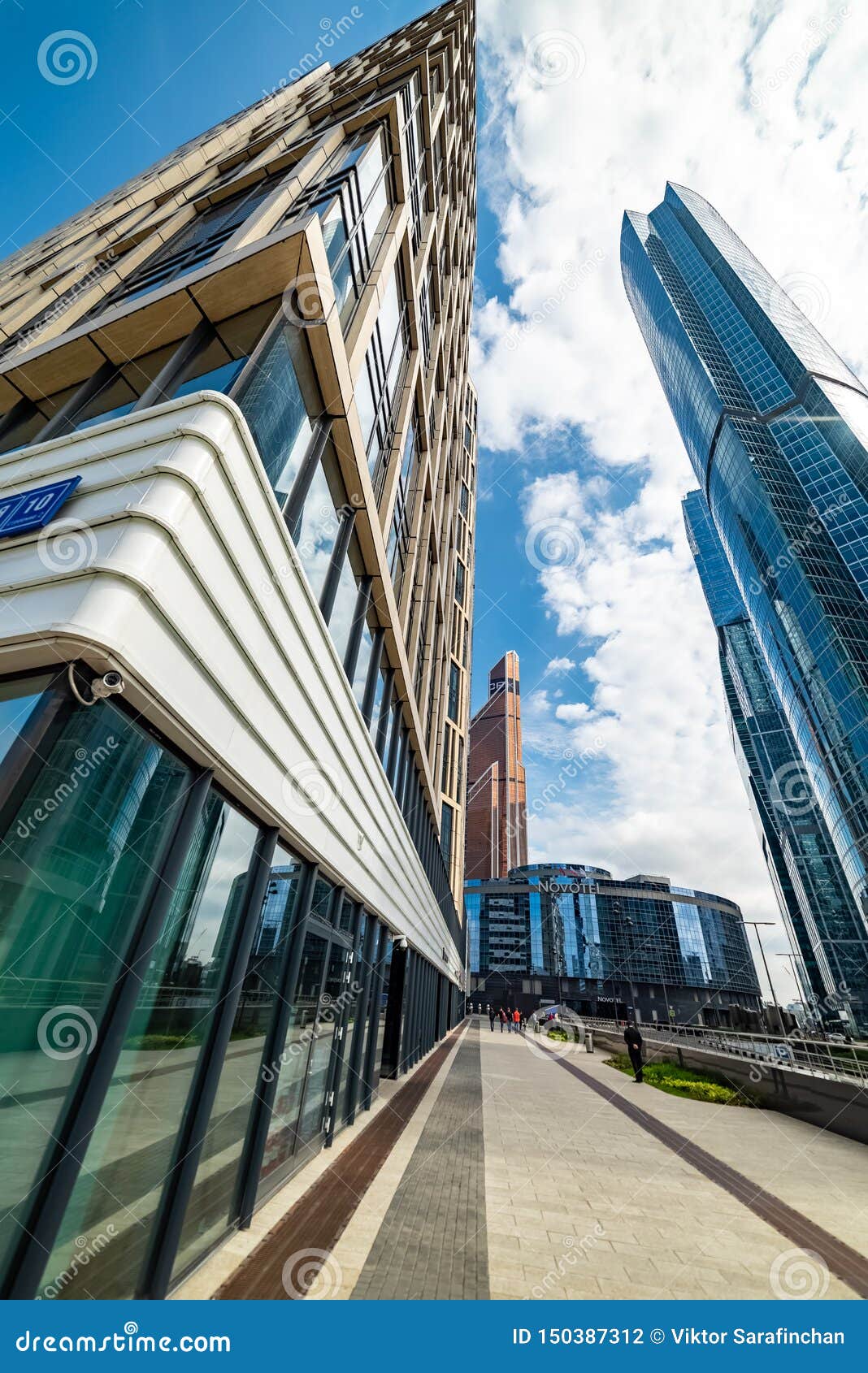 Waterfront Tower - the Complex of Three Buildings Editorial Photography ...