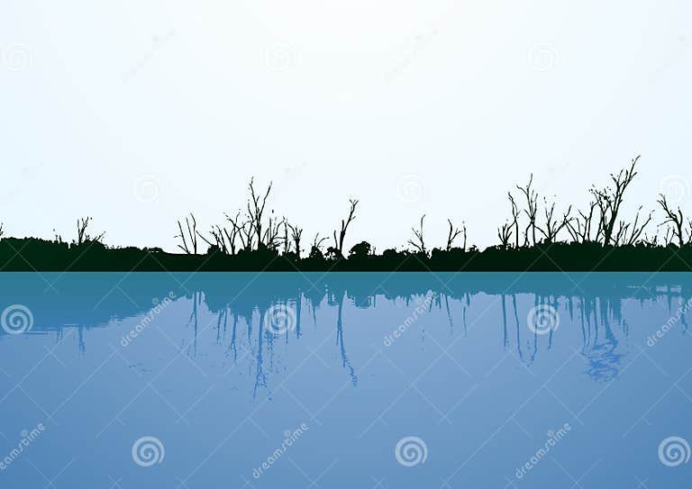 Waterfront vector stock vector. Illustration of secure - 4562983