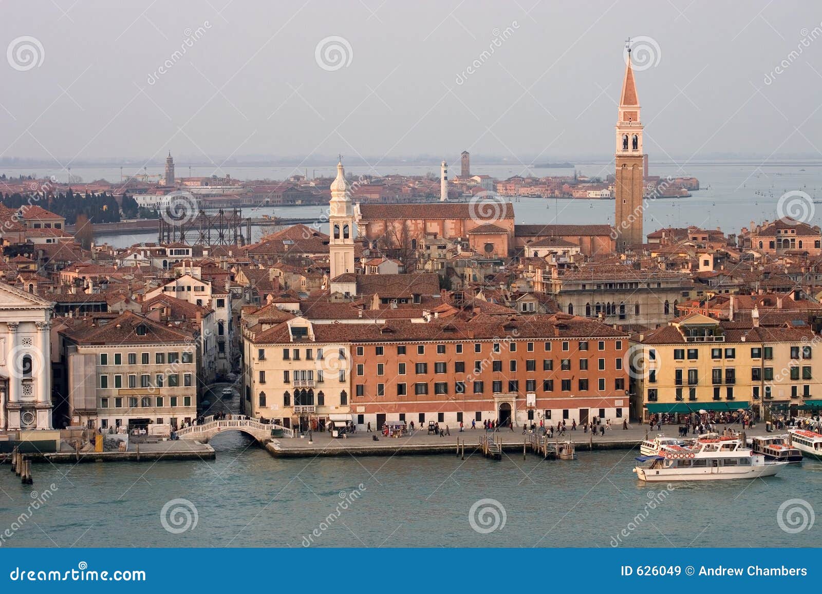 Waterfront of Venice stock image. Image of venezia, lagoon - 626049
